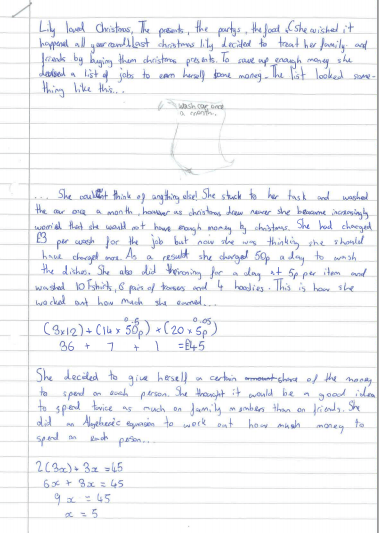 Maths Stories Literacy in Maths