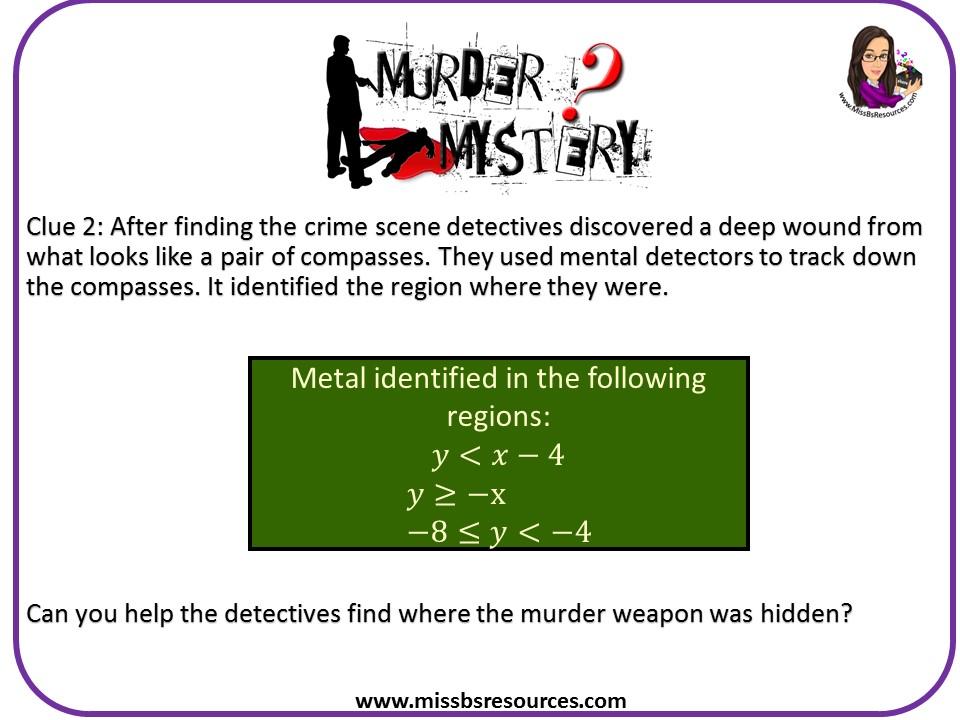 Maths Murder Mystery II